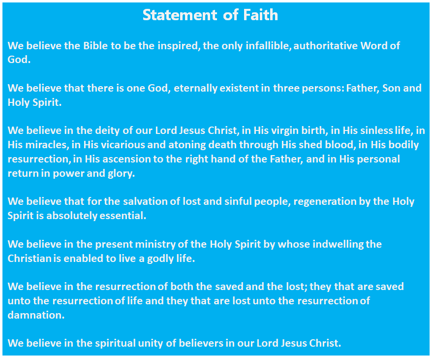 Statement of Faith